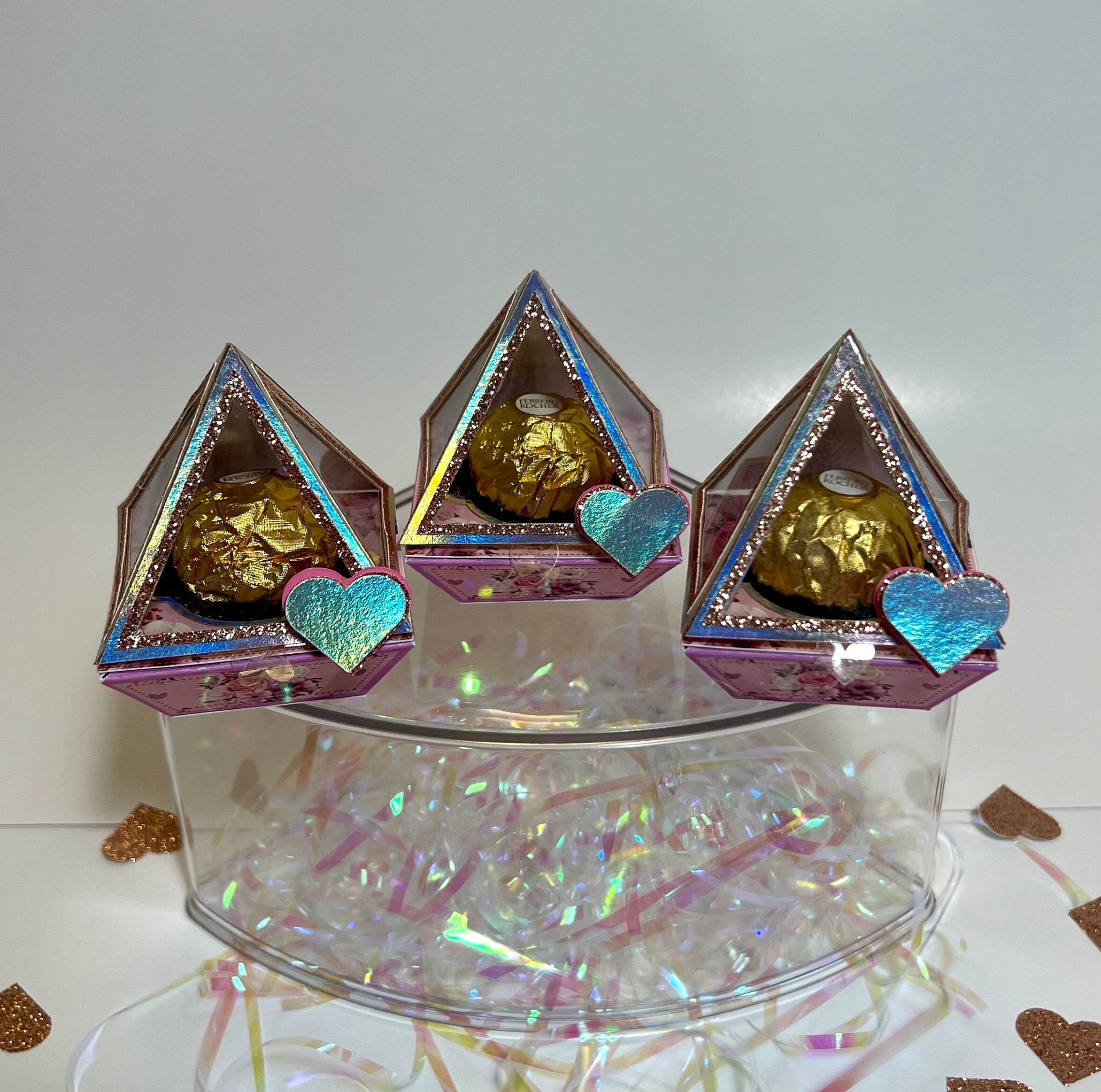 Chocolate Gift Box, Ferrero Rocher Gift Box, Chocolate Party Favor ...