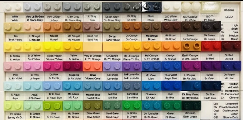 Custom Lego Organizer 44 by Color Shelf Loose Bricks Storage Modular ...