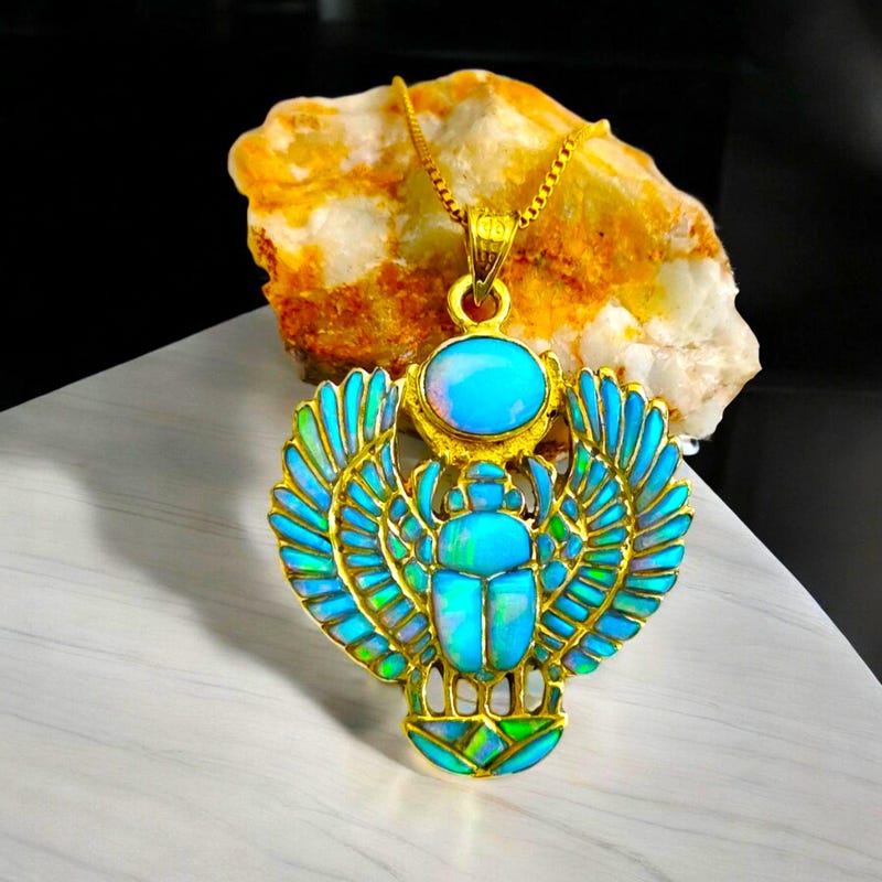 Scarab Jewelry - Etsy