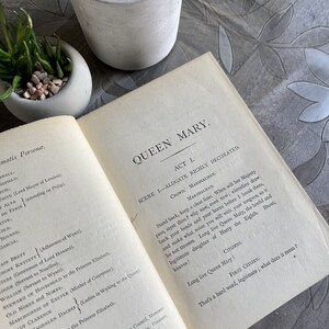 Queen Mary Book Alfred Lord Tennyson London 1875 Henry S.king&co ...