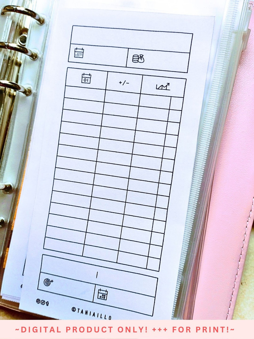 Cash Envelope Inserts, Printable Envelope Templates for Budget Binder ...