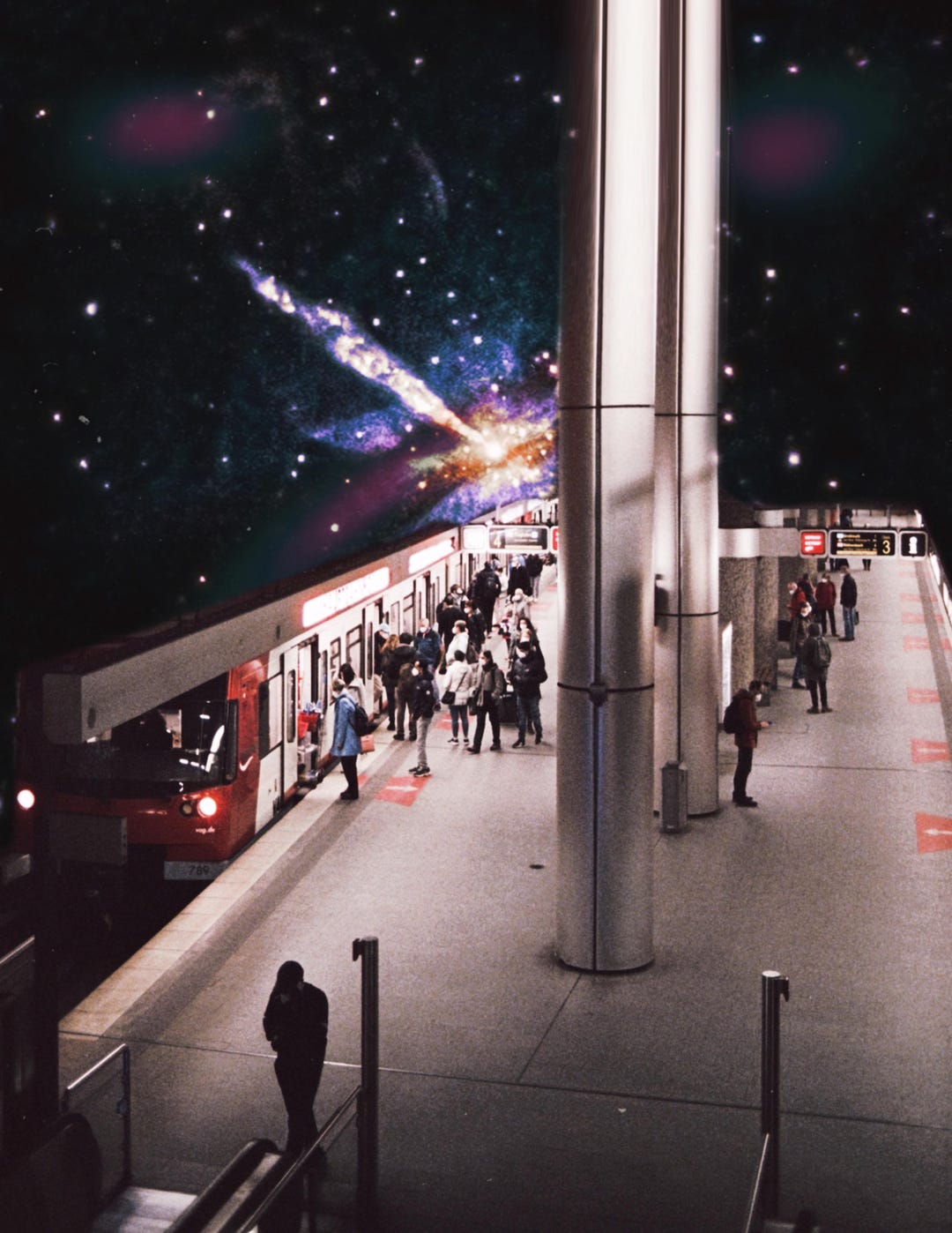 Next Stop Space Collage - Etsy