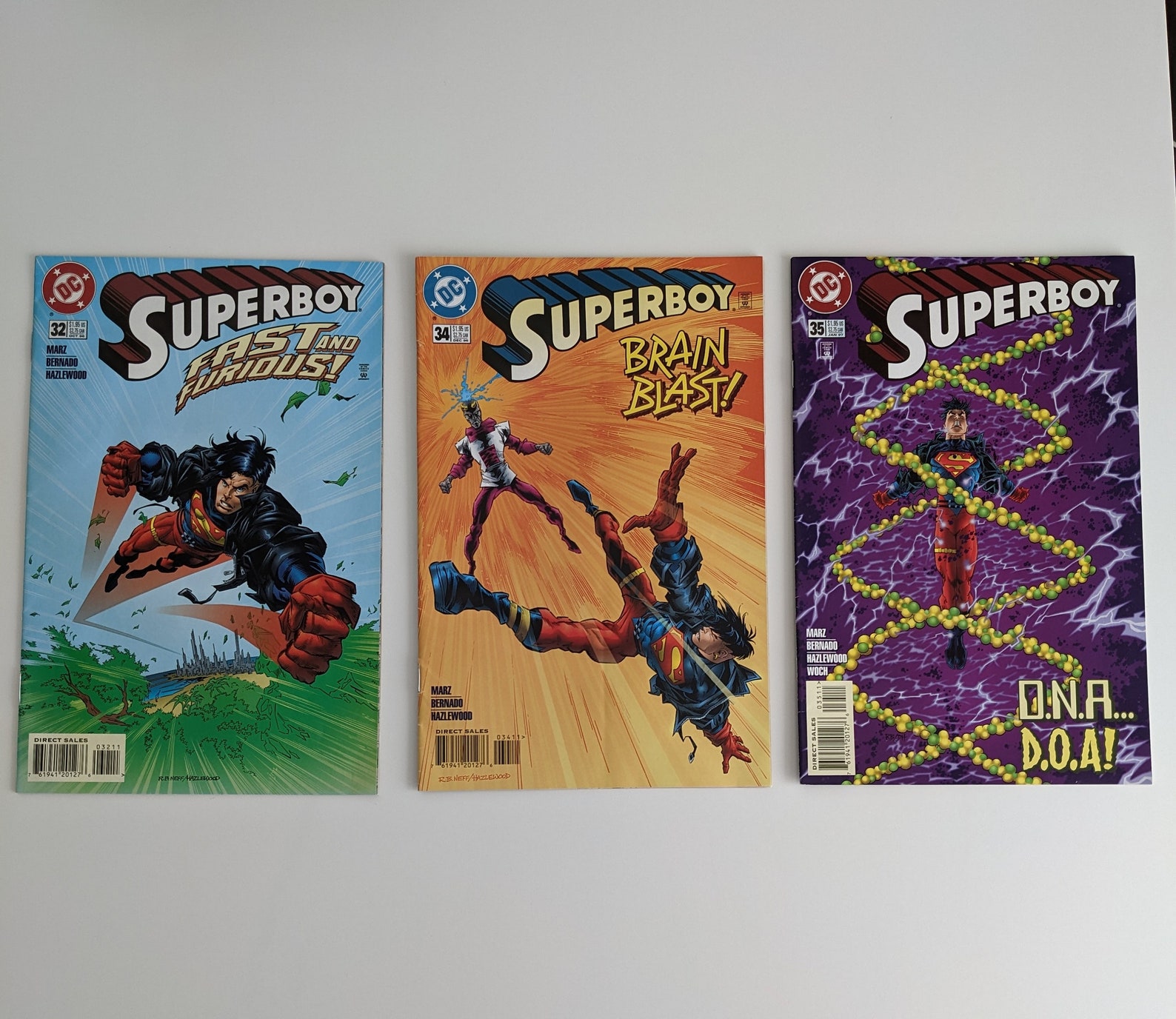 Vintage Superboy DC Comics 1997 Lot of 11 in Like-new - Etsy