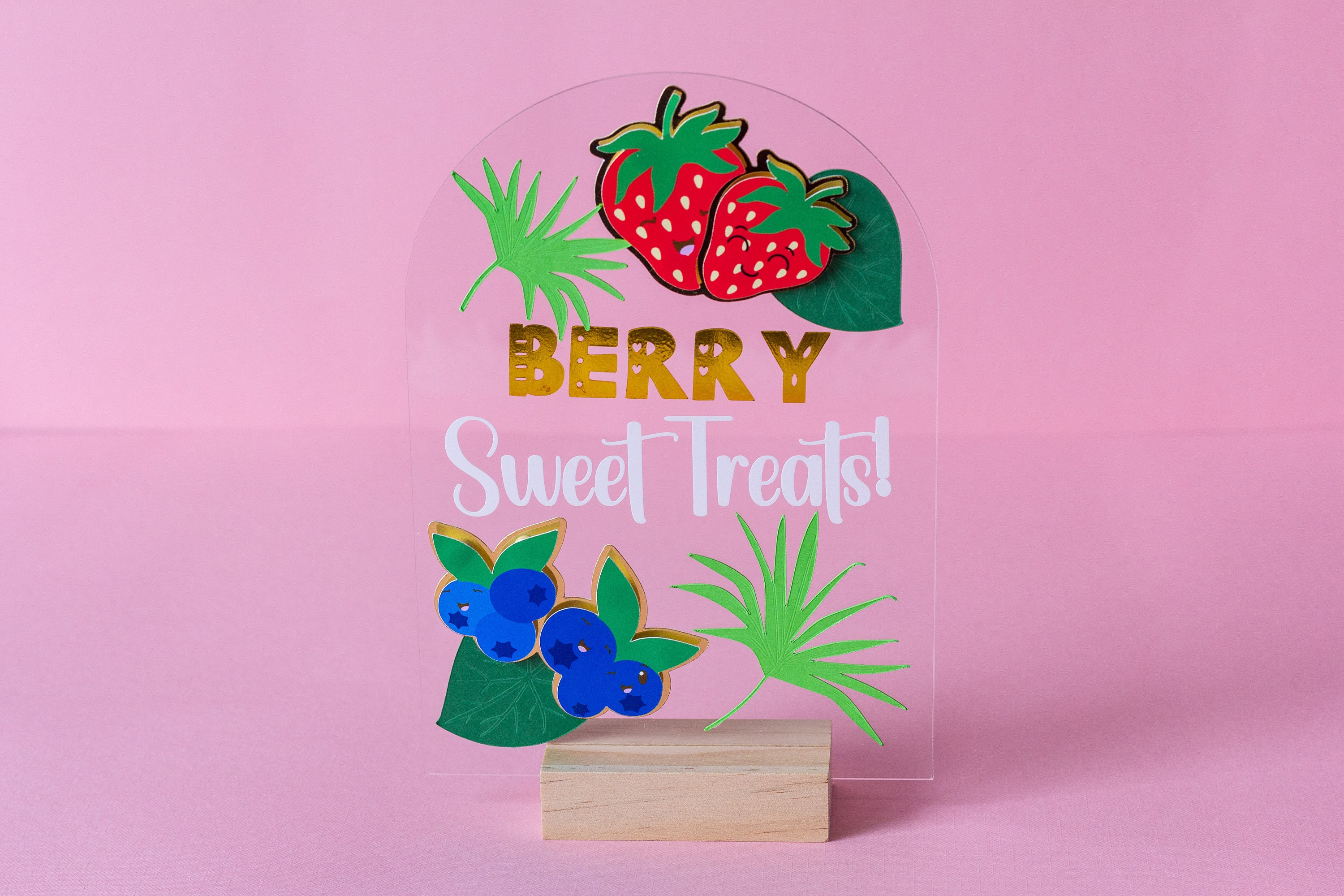 Tutti Frutti Acrylic Party Signs | Tropical Party | Favors | Fruit ...