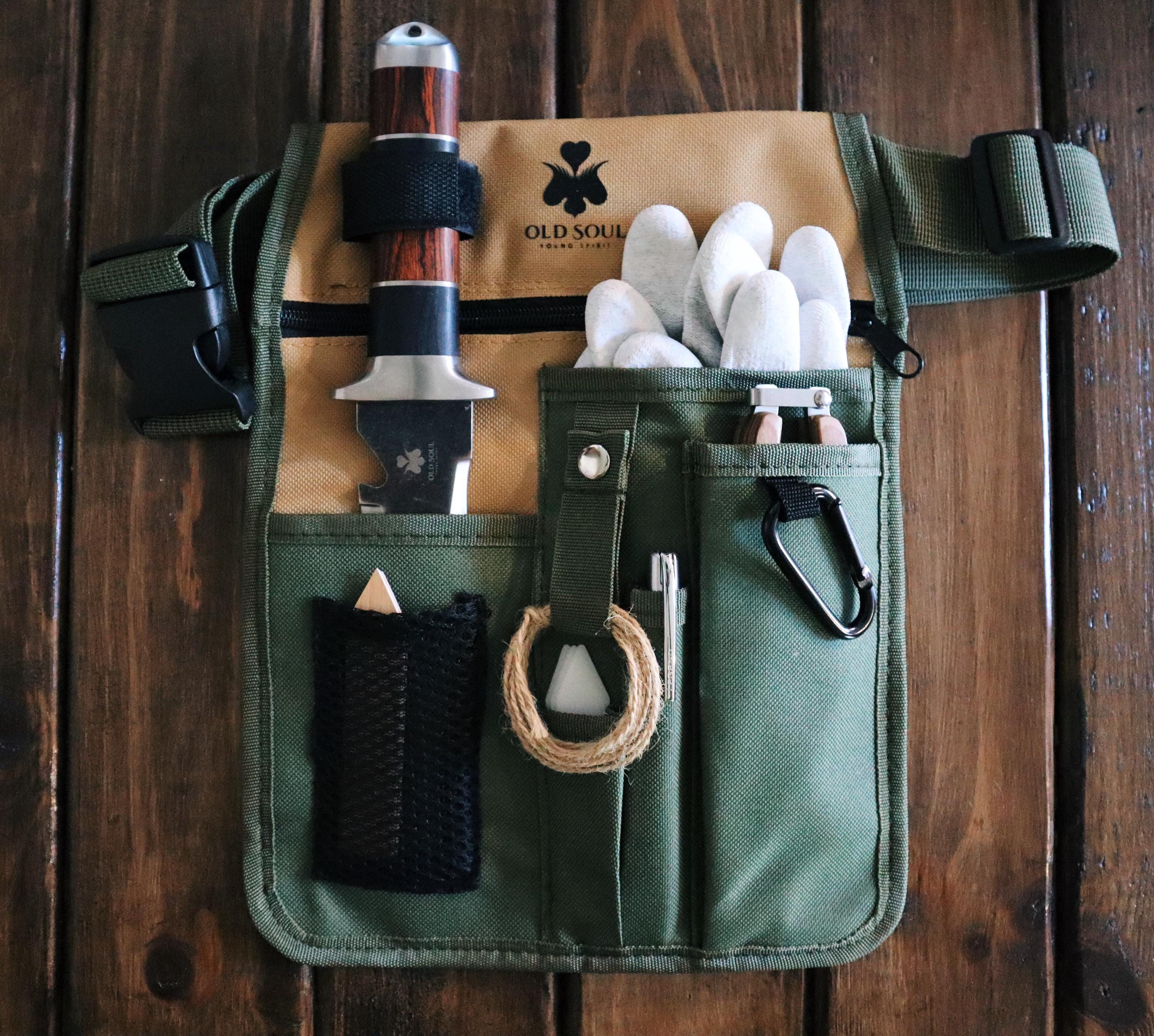 Garden Tool Bag, Hori Hori Bag, Pruner Waist Bag, Organizer Bag ...