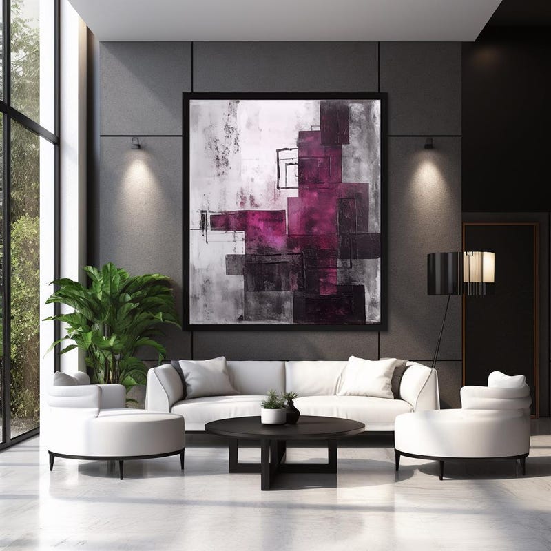 Purple Wall Art - Etsy