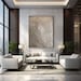 Silver Modern Contemporary Abstract Wall Art (digital Print Download ...