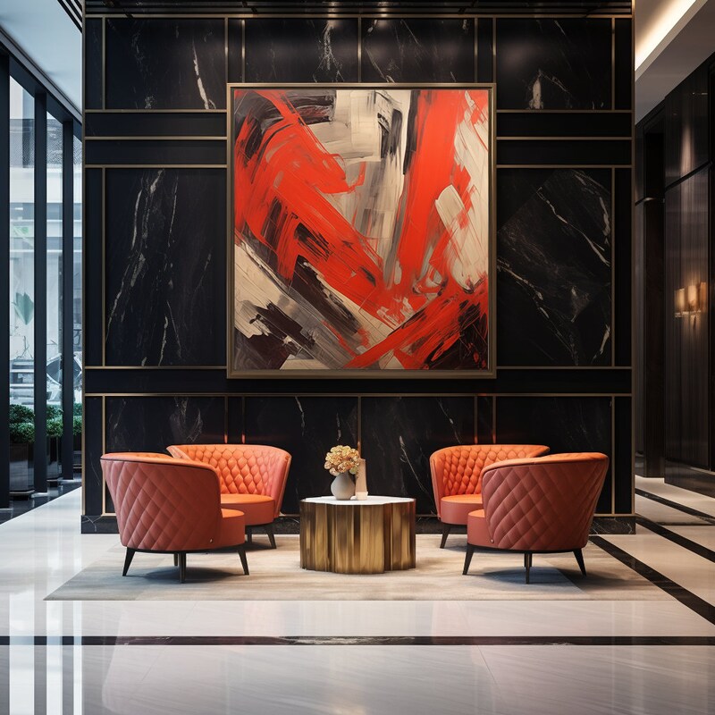 Abstract Art Poster - Etsy