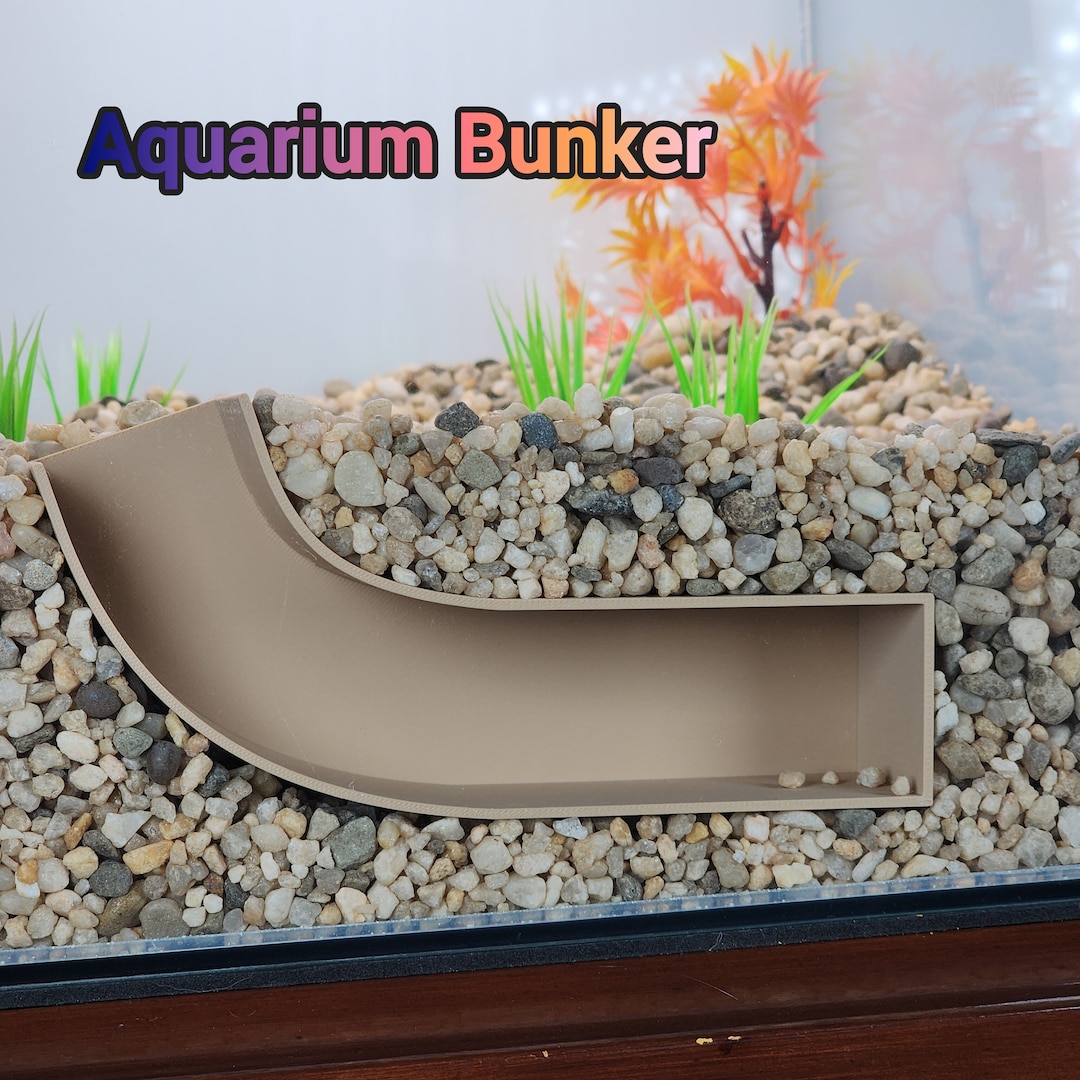 Fish Tank Underground Bunker | Aquarium Hideout for Fish and Bottom ...