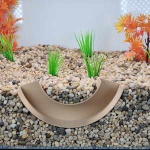U-shaped Tunnel for Aquariums | Fish Tank Decoration 4 Colors 3 Sizes ...