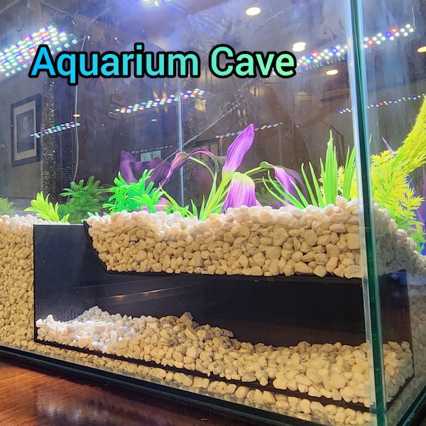 Corner Cave Fish Tank - Etsy