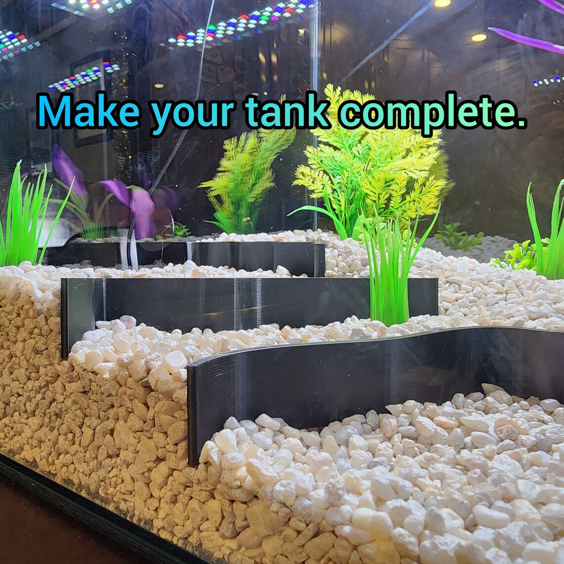 3pcs Aquarium Gravel Fencing: PLA Fish Tank Accessories - Etsy