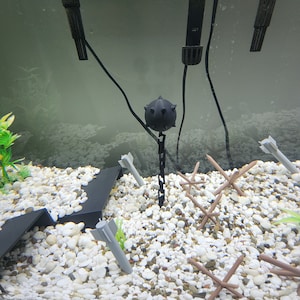 Naval Mine Aquarium Decoration: WWII Style Fish Tank Decor - Etsy