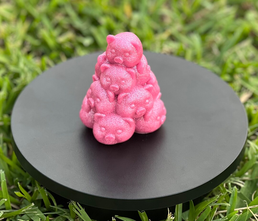 Pigs Adorable Stacking Tower of Piglets - Etsy