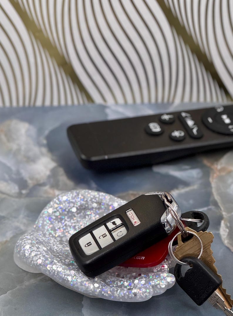 Glitter Hands Trinket/jewelry Tray-resin Decor - Etsy