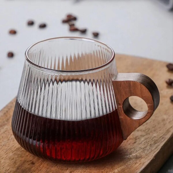Glass Coffee Mug - Etsy