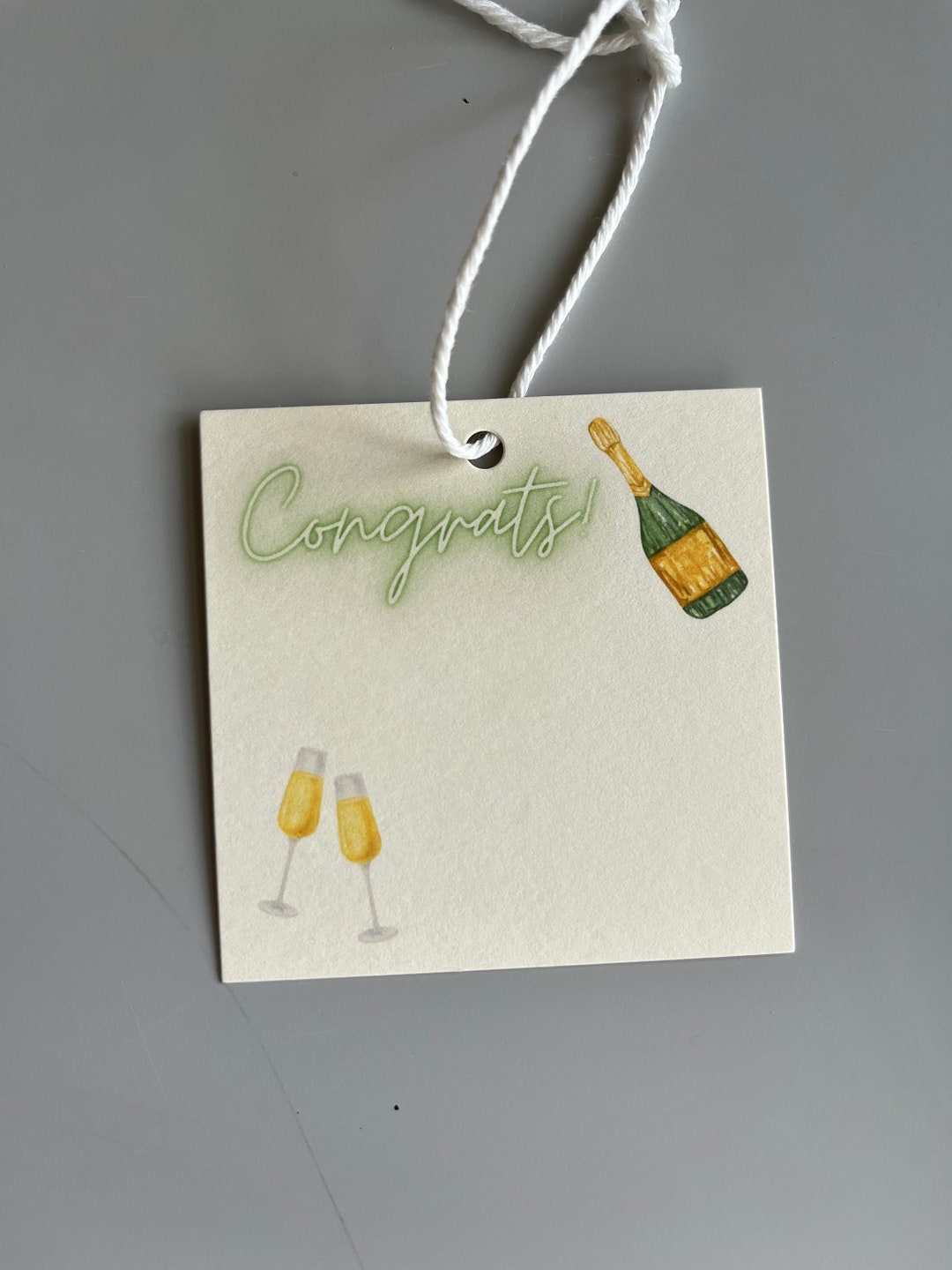 Congrats! Gift Tag - Etsy