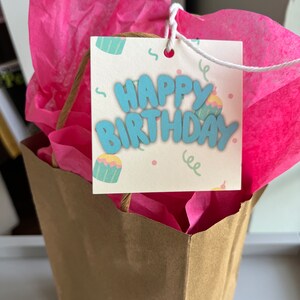 Happy Birthday Tag - Etsy