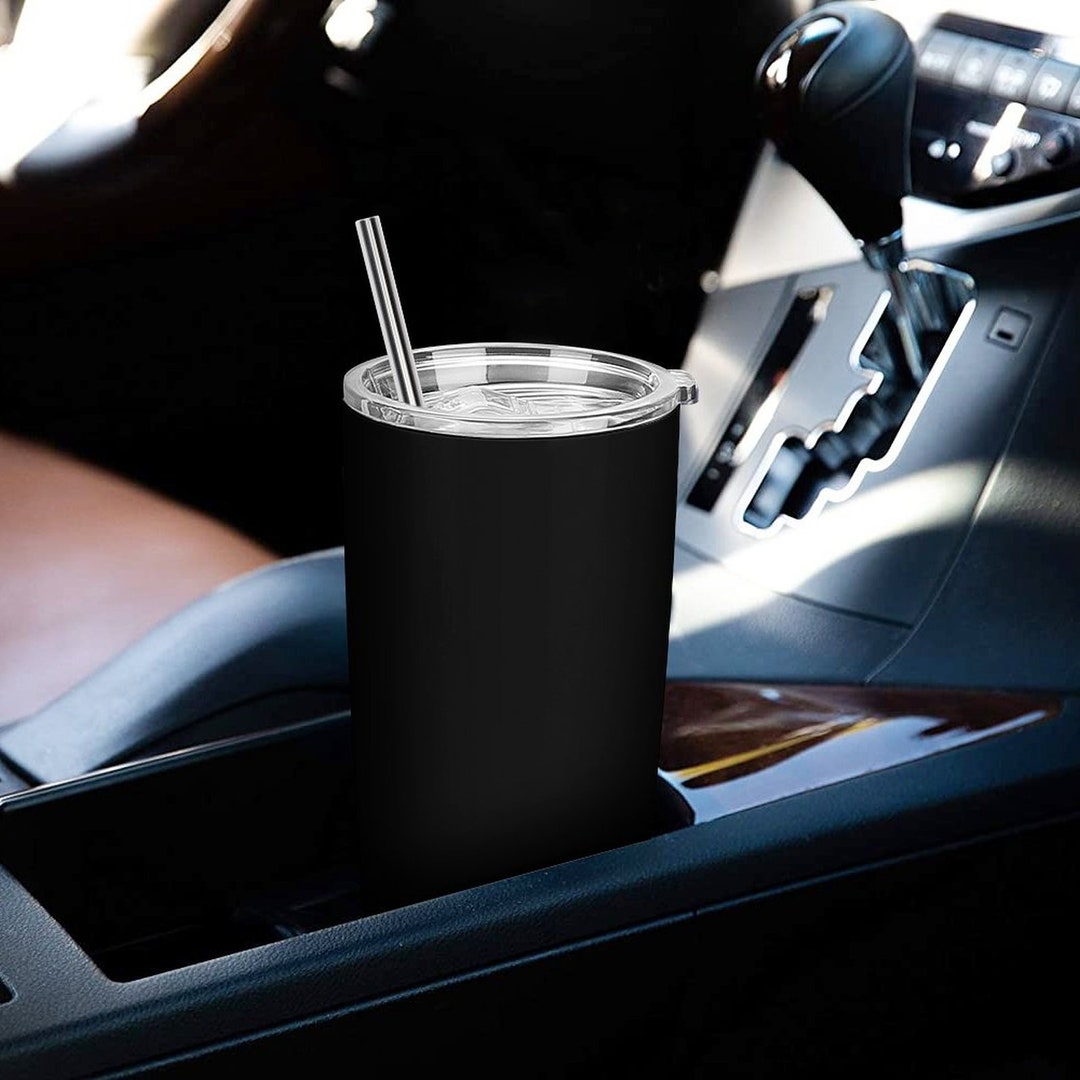 Car Travel Mug Set With Cleaning Kit - Stainless Steel Insulated Cups ...