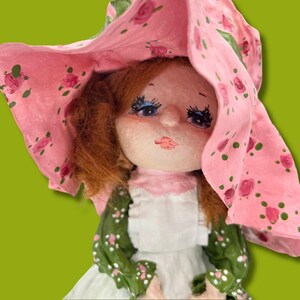 Vintage 1970s Dip N' Drip Paper Mache' Doll - Etsy