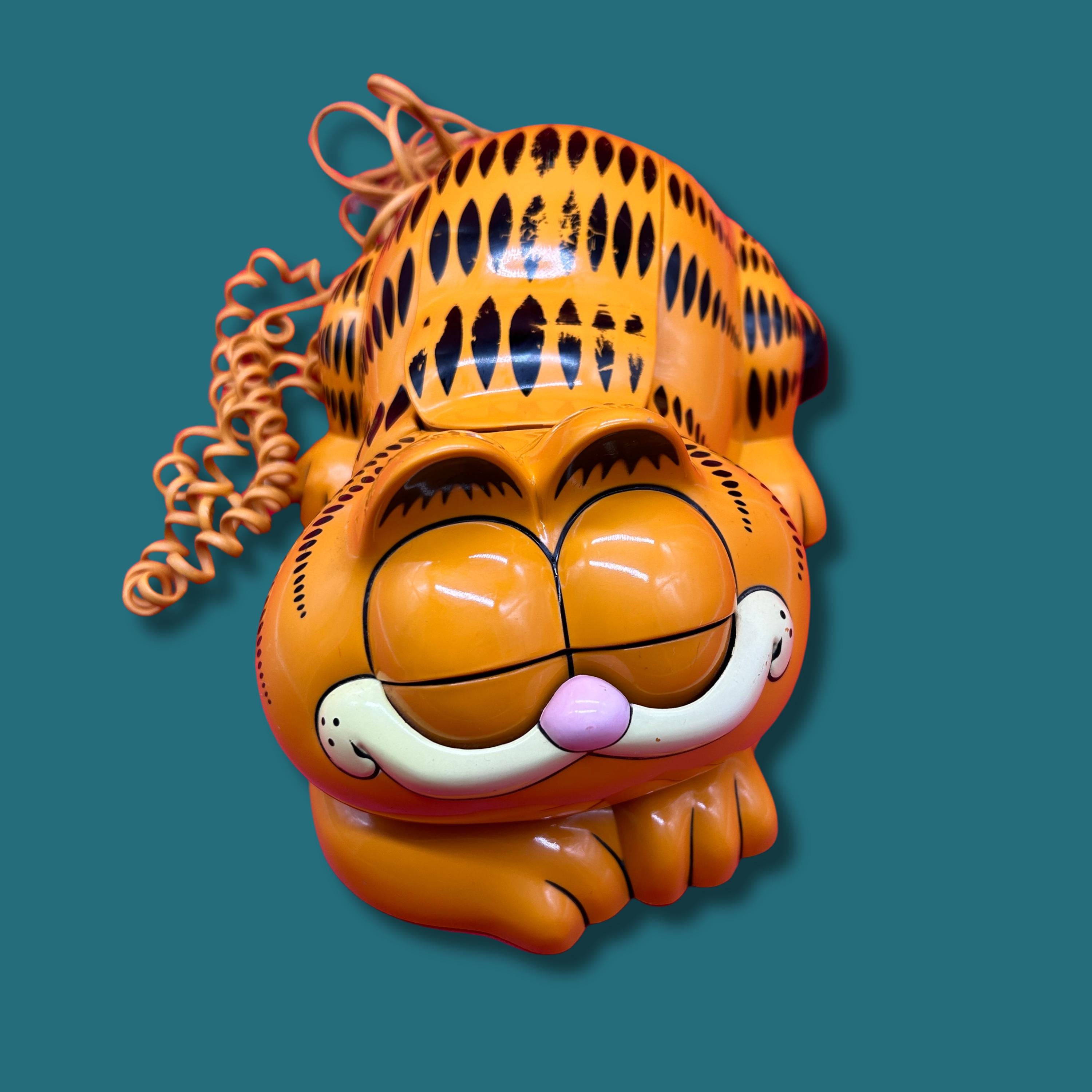 1980's Vintage Garfield Phone - Etsy