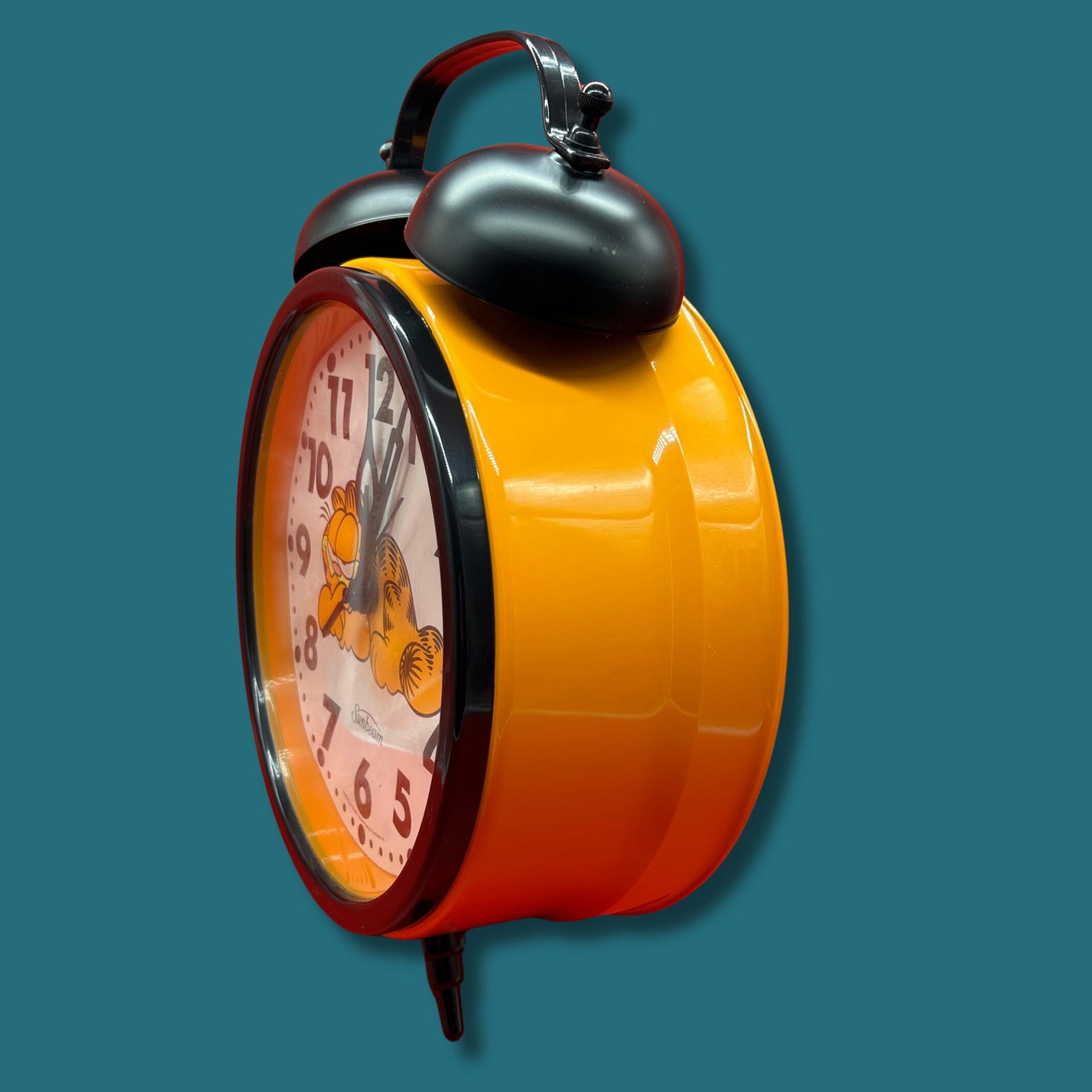 Vintage Garfield the Big Fat Alarm Clock Rare Collector's Item - Etsy