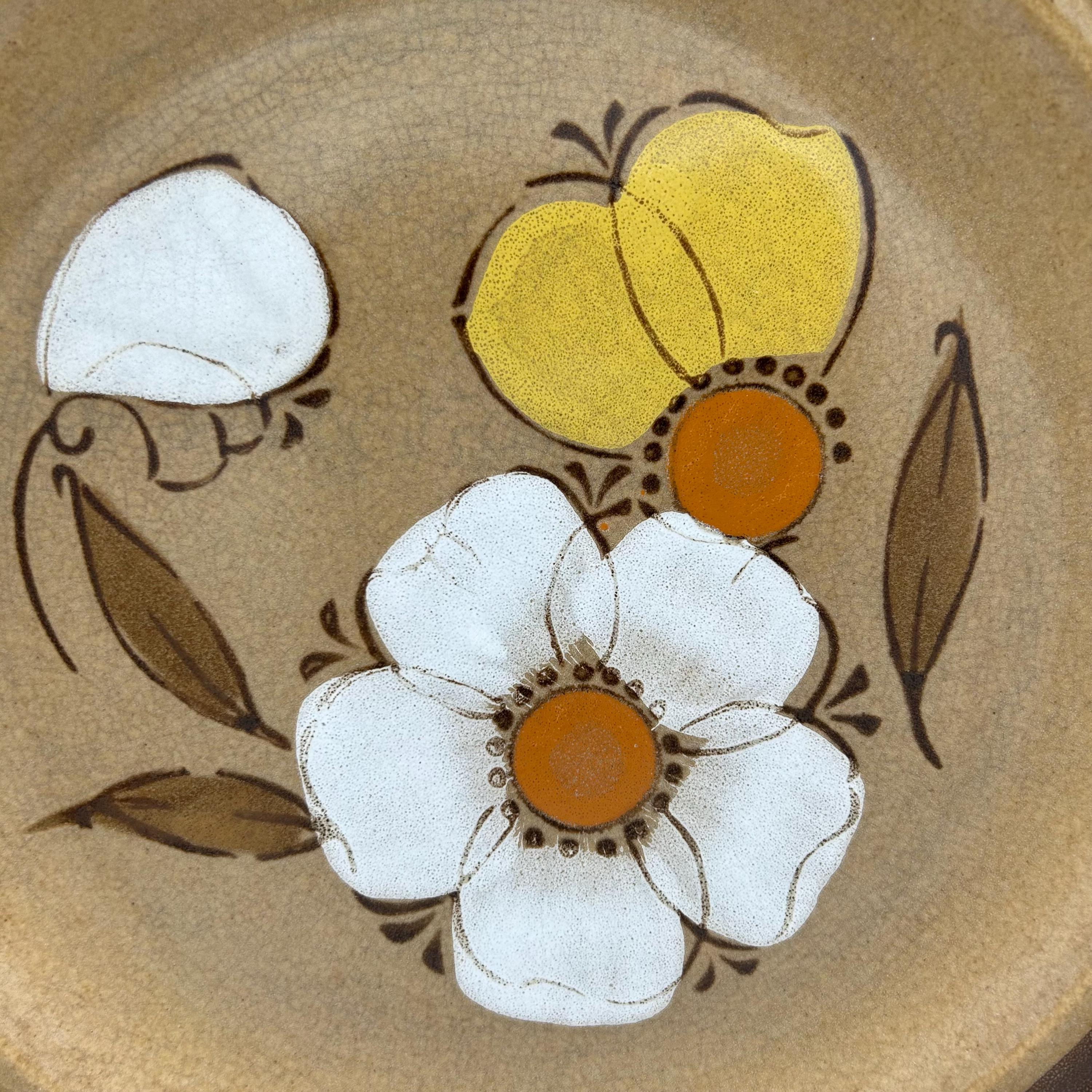 1970's Vintage Flower Dinner Plate Replacements Woodhaven and ...