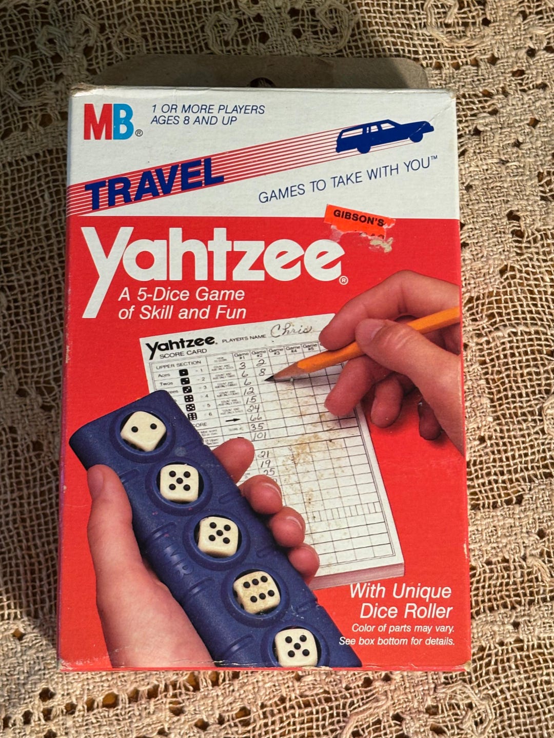 1980s Travel Yatzee Game free Shipping - Etsy