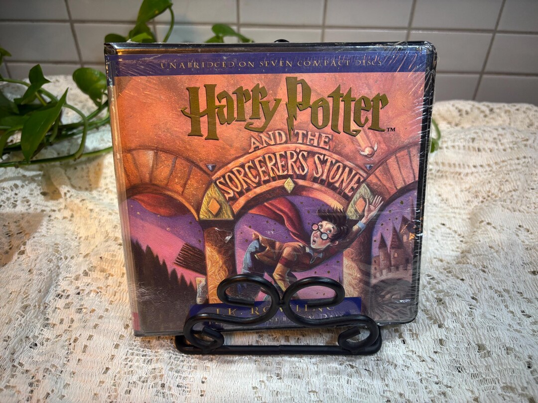 Harry Potter & the Sorcerer's Stone - J. K. Rowling (1999, 7 CD ...