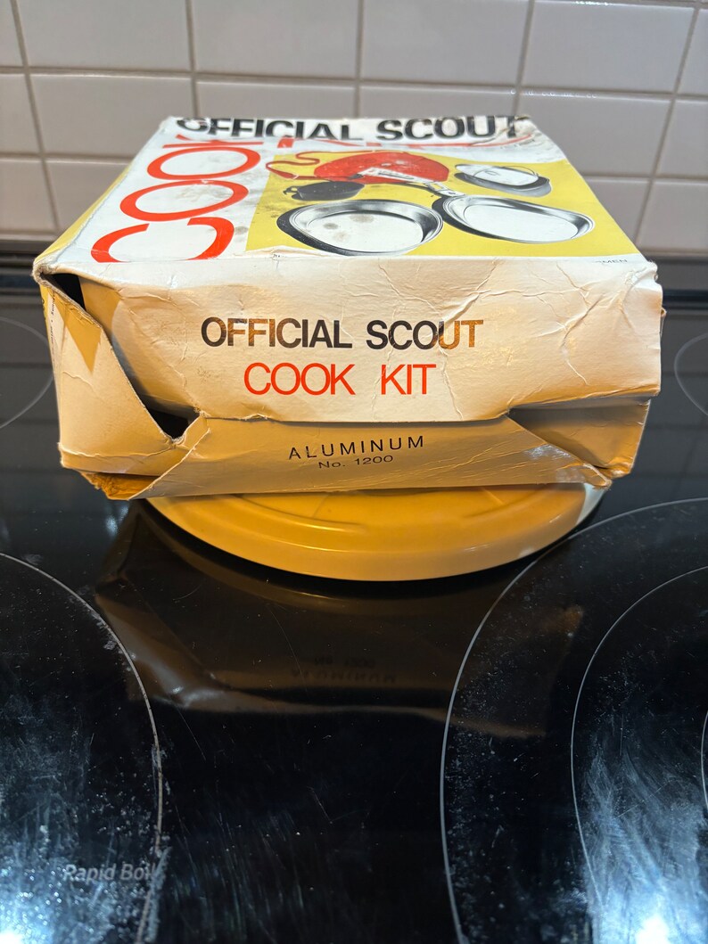 Vintage Aluminum Official Scout Cook Kit new and Complete, Box as Is - Etsy