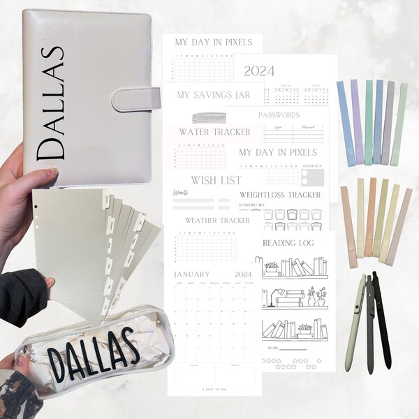 Bullet Journal Starter Kit - Etsy