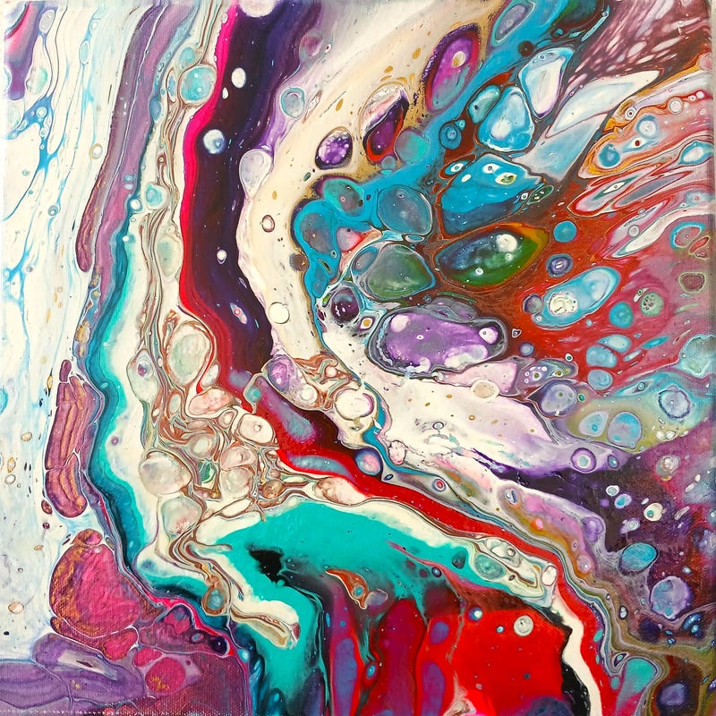 Flow Art Painting - Etsy