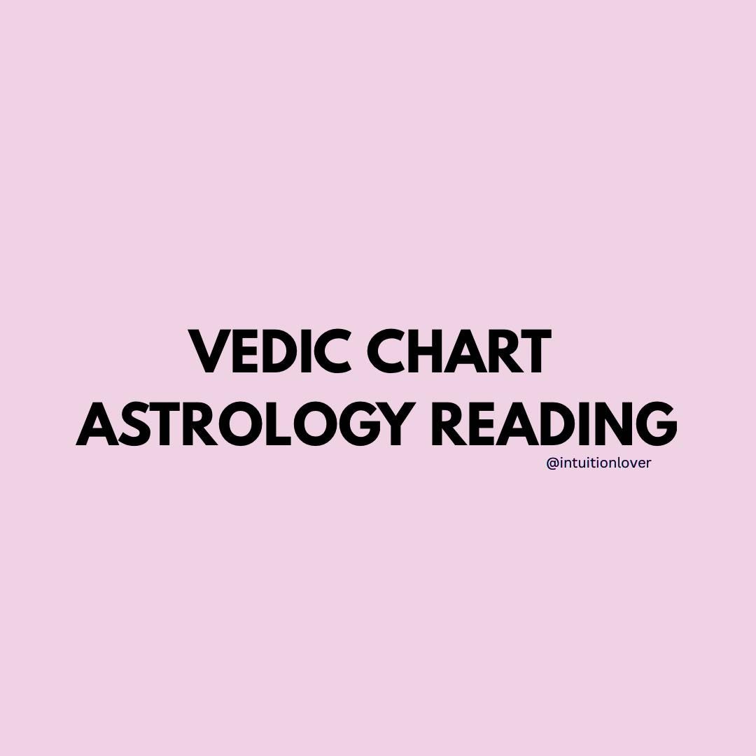 Vedic Chart Indian Astrology Reading Fast Delivery - Etsy