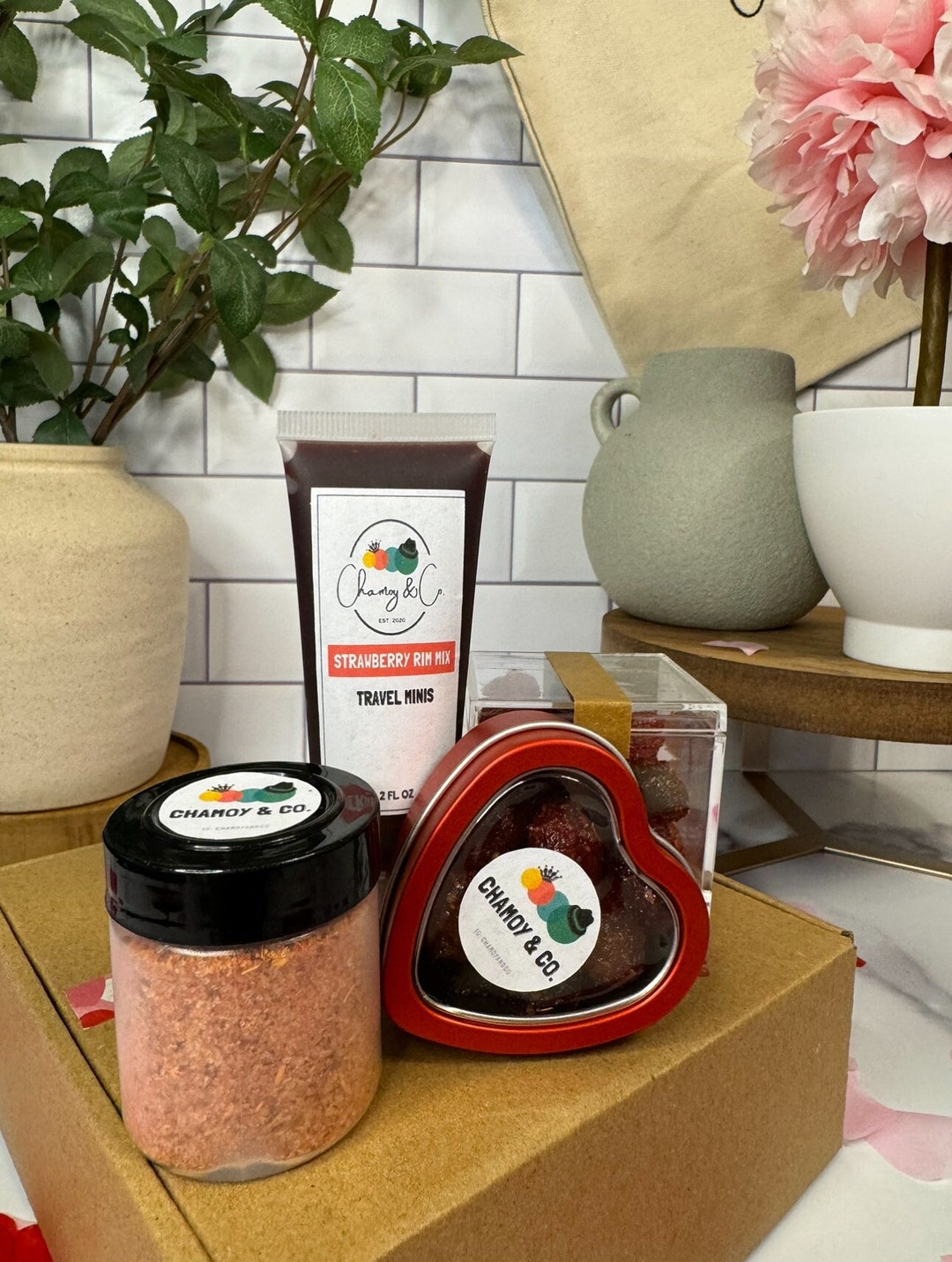 Chamoy Party Favor Box, CHAMOY CANDY, CHAMOY Bridesmaid Gift Box, Party ...