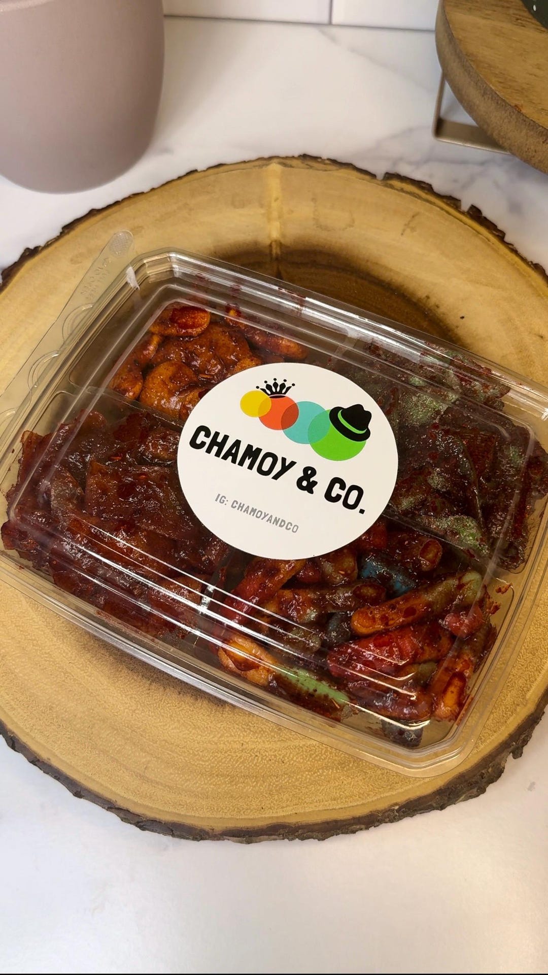 CHAMOY MINI TRAY, Artisanal Chamoy, Mexican Candy, Personalized, Spicy ...