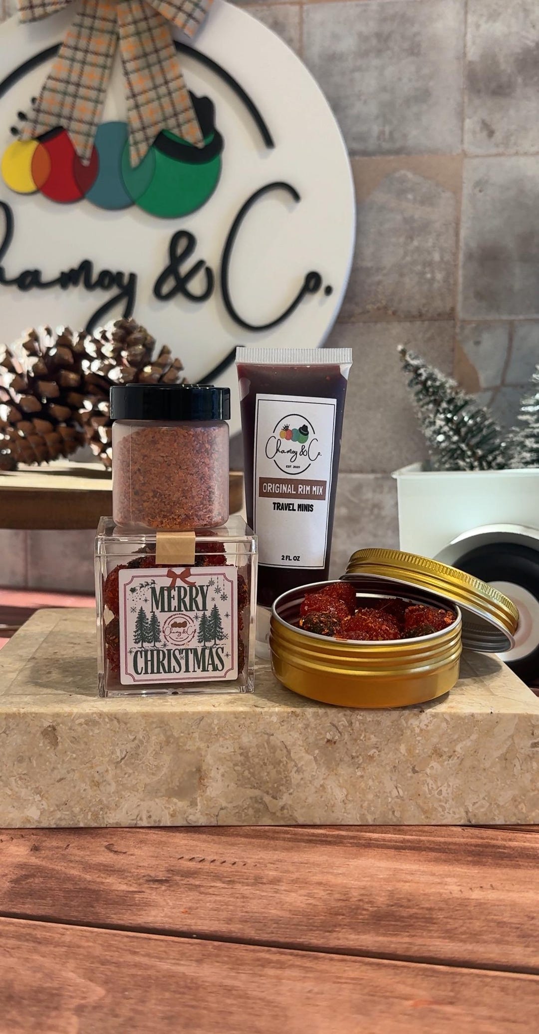 CHAMOY Candy Holiday Bundle, Chamoy Candy Gift Set, Chamoy Gushers ...