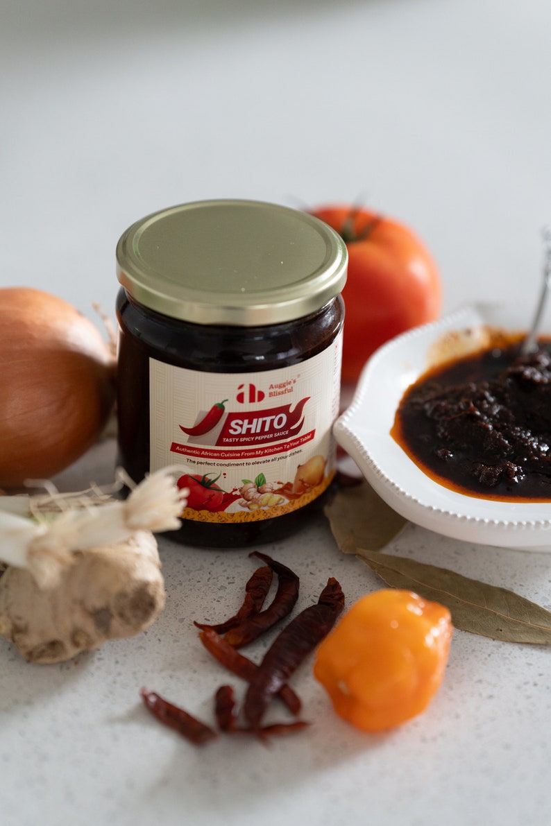 Spicy Pepper Sauce (shito) - Etsy