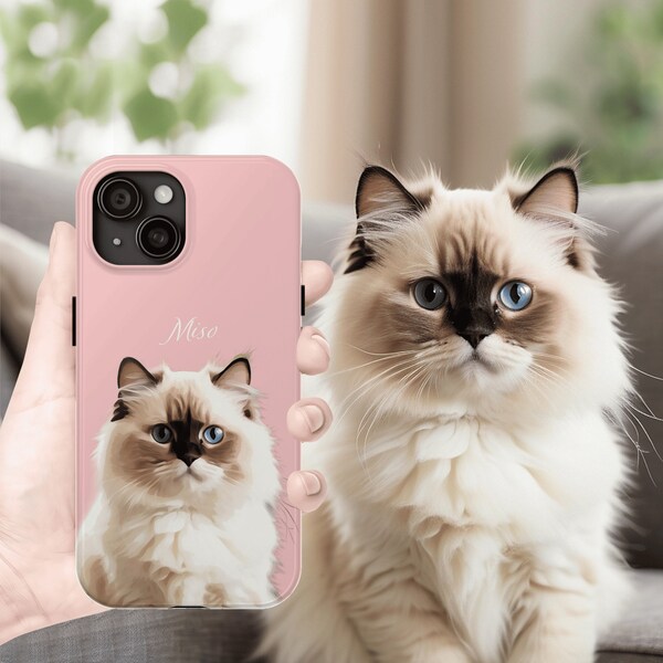 Cat iPhone Case - Etsy