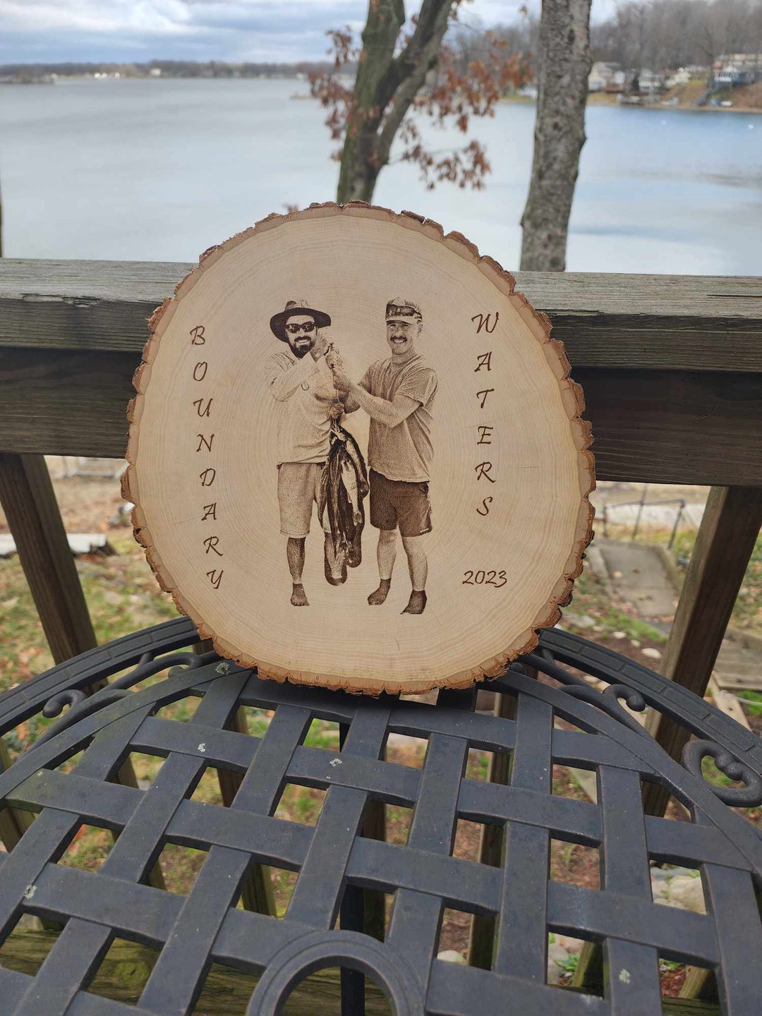 Engraved Wooden Rounds - Basswood Various Sizes, Custom Photo Engraved ...
