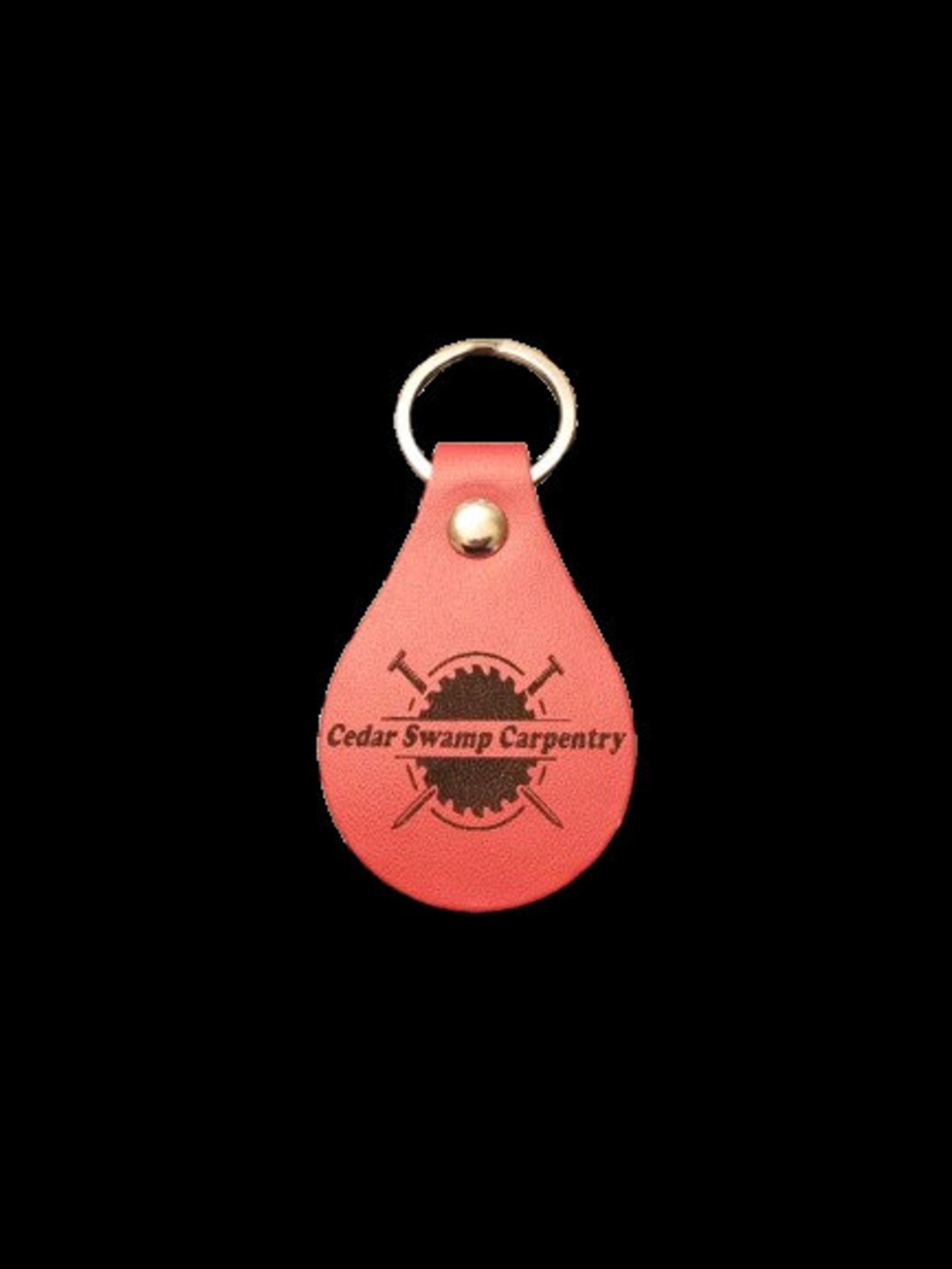 Laser Engraved Leather Keychains - Etsy