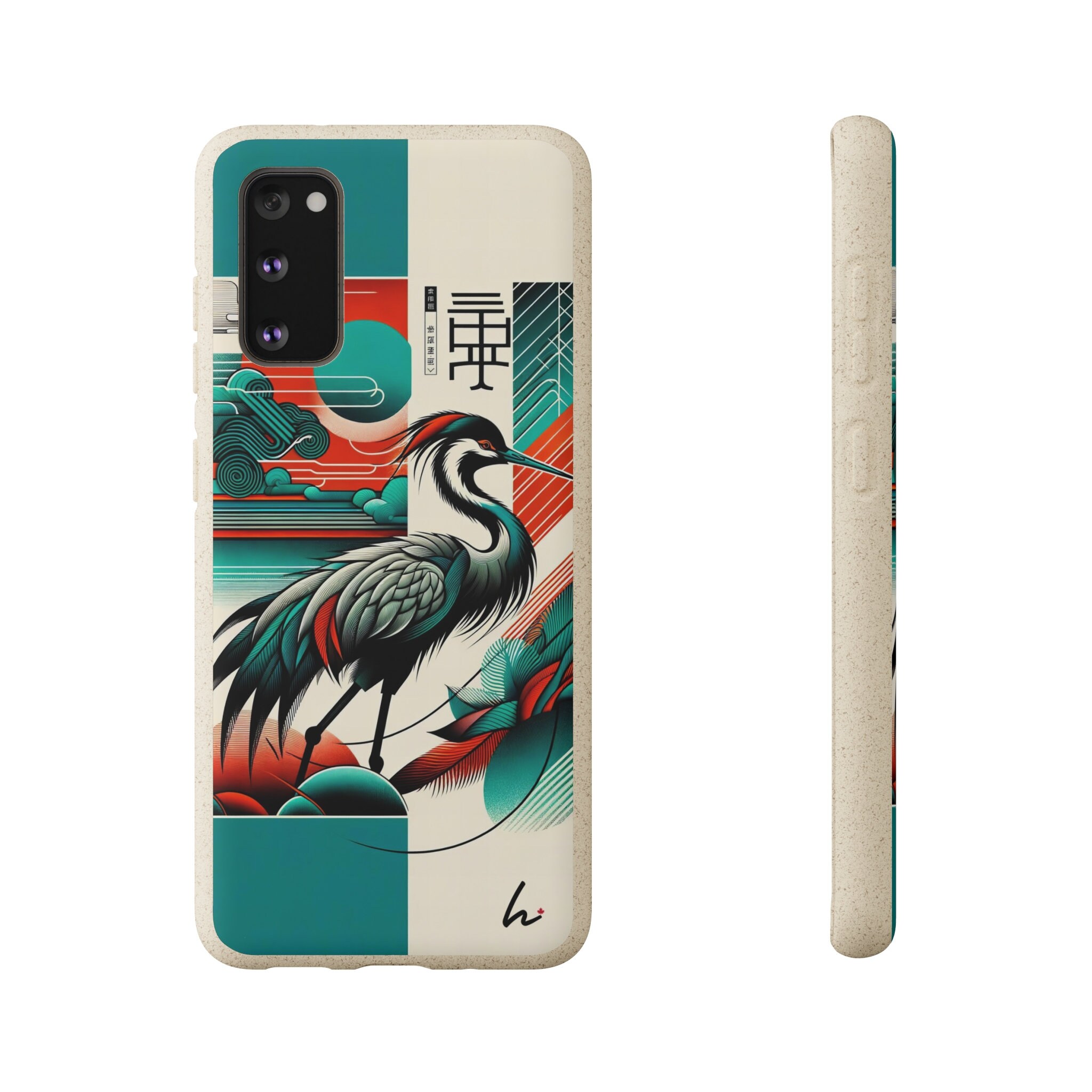 Japanese Cute Crane Biodegradable Phone Case Gift Packaging Iphone ...