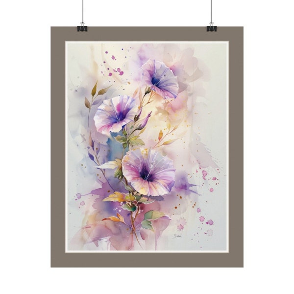 Watercolor Poster - Etsy