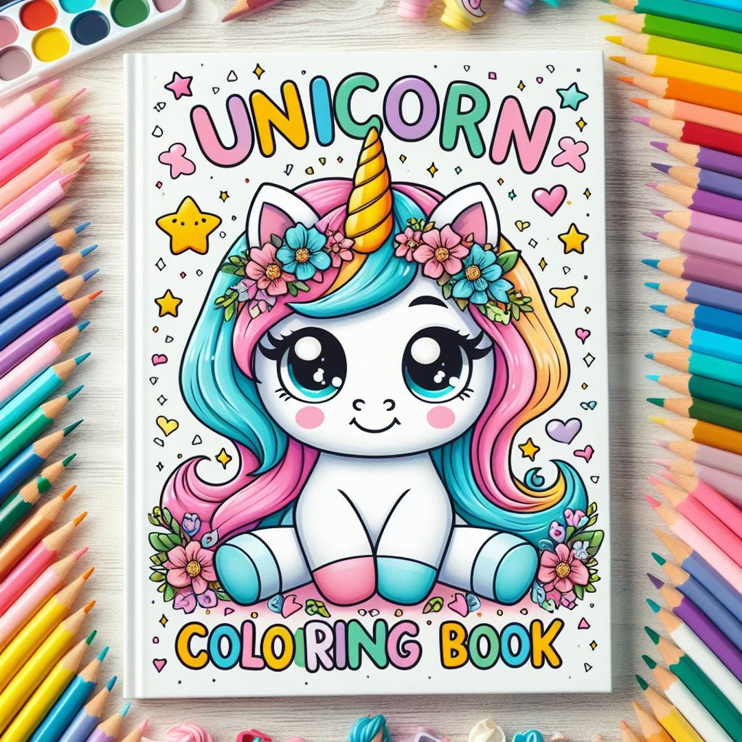 Welcome to the “unicorns Coloring Book”! 150 Pages of Coloing - Etsy