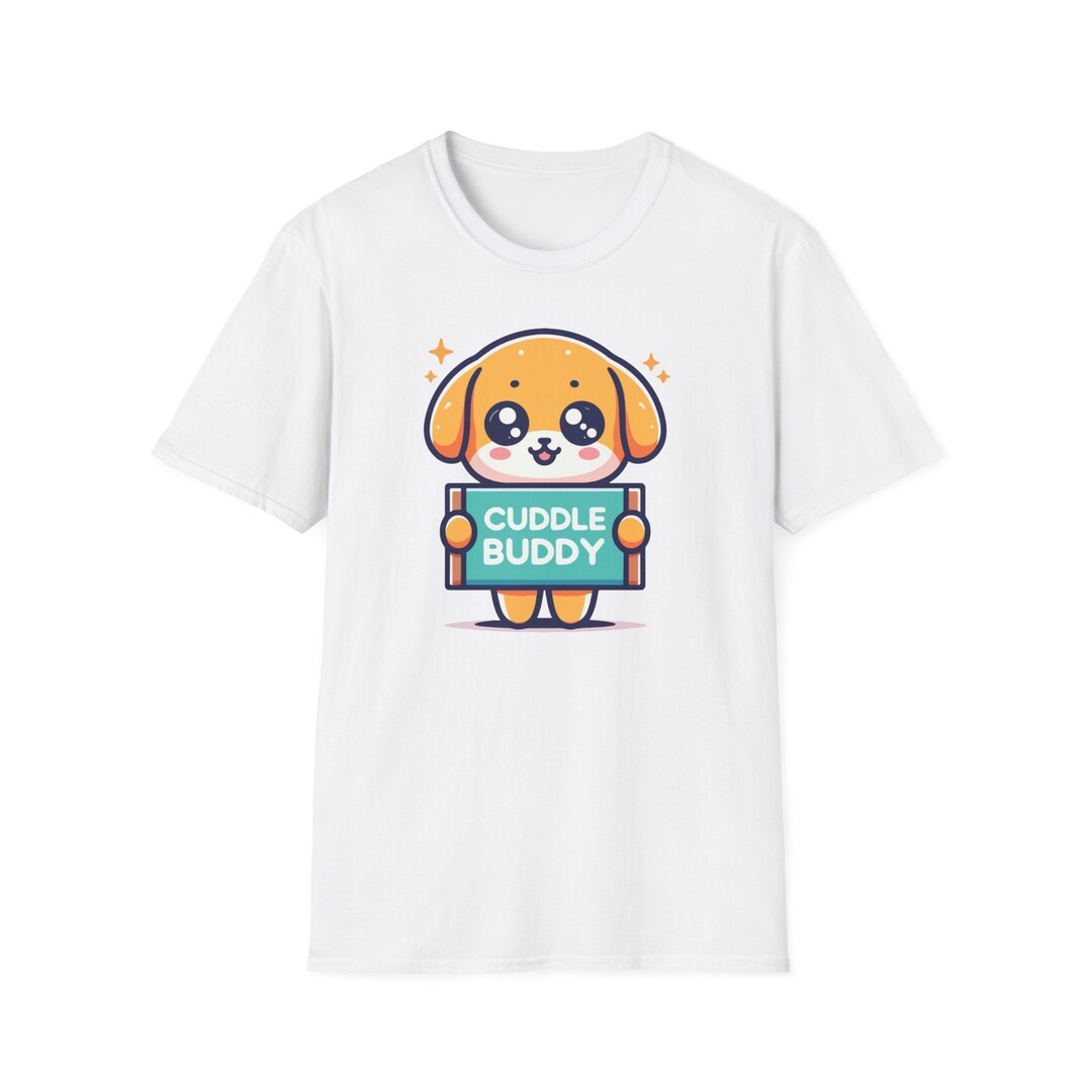 Cuddle Buddy T-shirt Your Chibi Companion for Cozy Comfort! Unisex ...