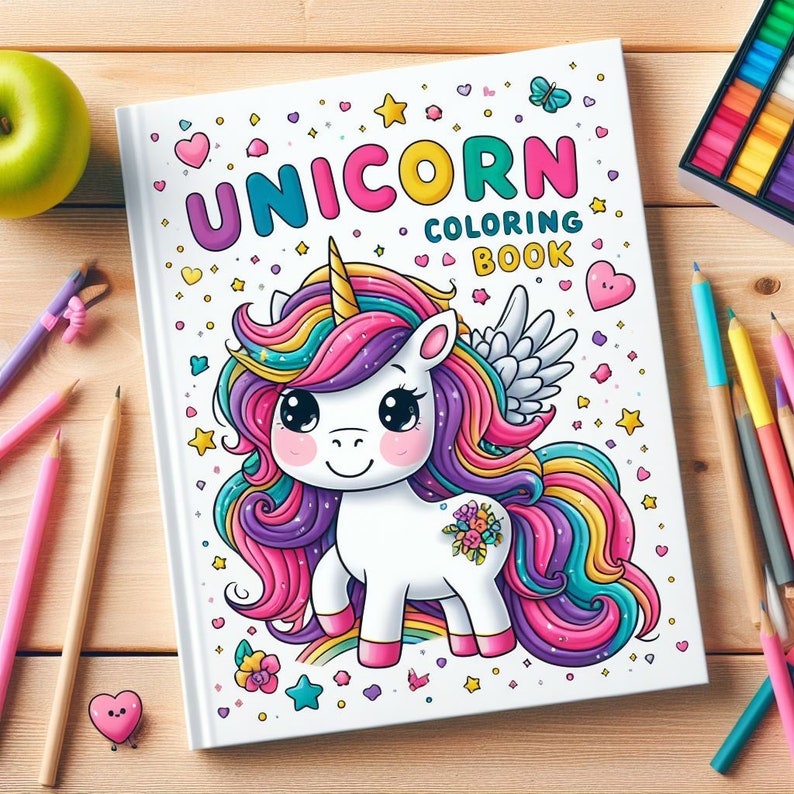 Welcome to the “unicorns Coloring Book”! 150 Pages of Coloing - Etsy