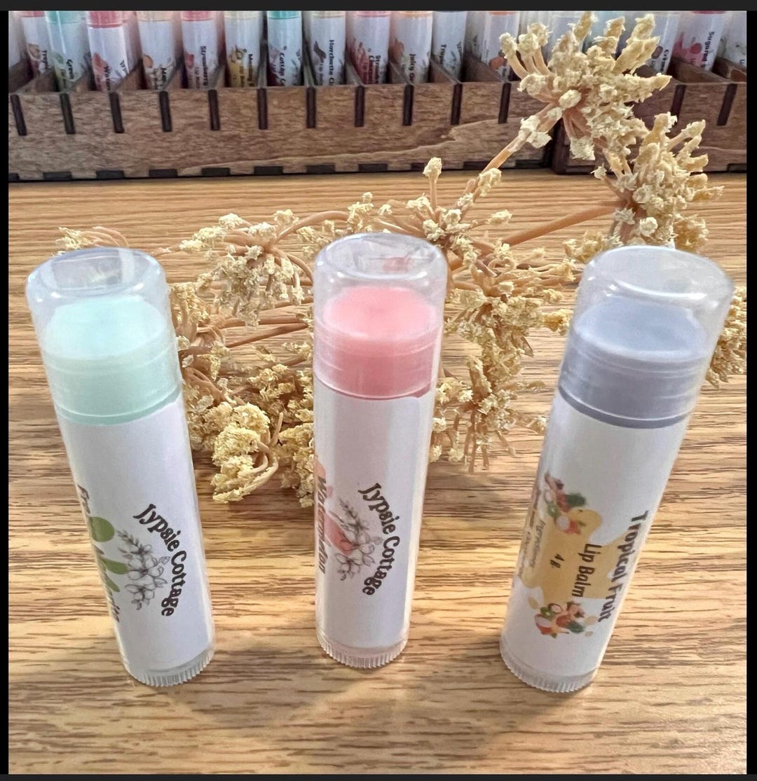 Lip Balms, Flavored, Unsweetened, Non Greasy, Chap Stick, Long Lasting ...