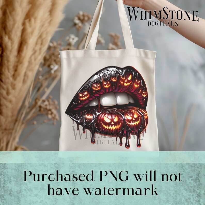 Spooky Lips PNG, Lips Dtf Design, Jack O Lantern Lips Clipart, Kiss ...