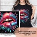 Shattered Lips PNG Kiss Lips Dtf Design Lips Clipart Broken Lips ...
