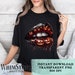 Spooky Lips PNG, Lips Dtf Design, Jack O Lantern Lips Clipart, Kiss ...
