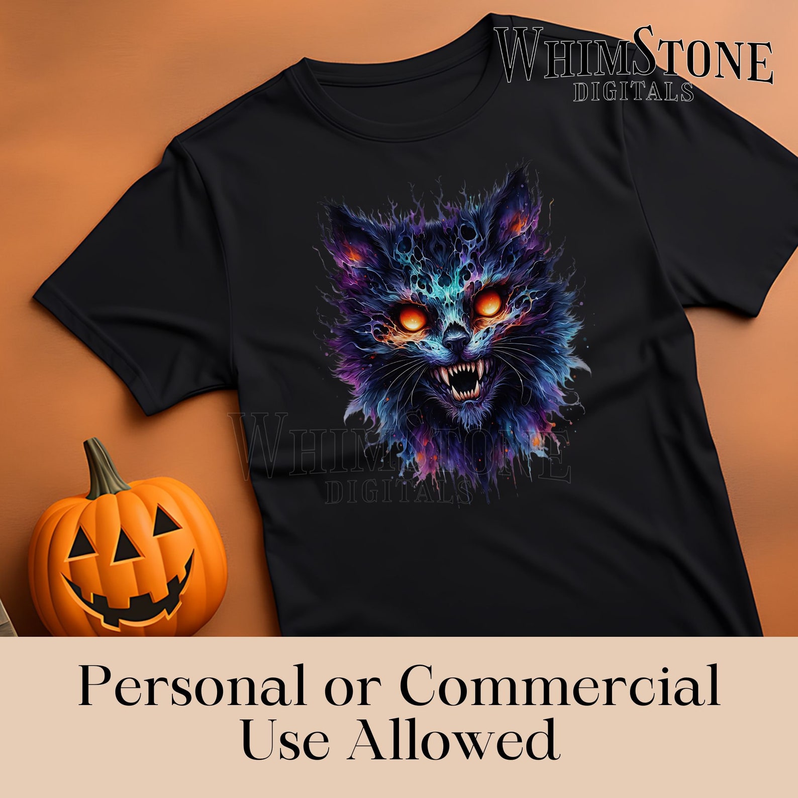 Undead Cat PNG, Creepy Cat Dtf Design, Halloween Clipart, Haunting ...